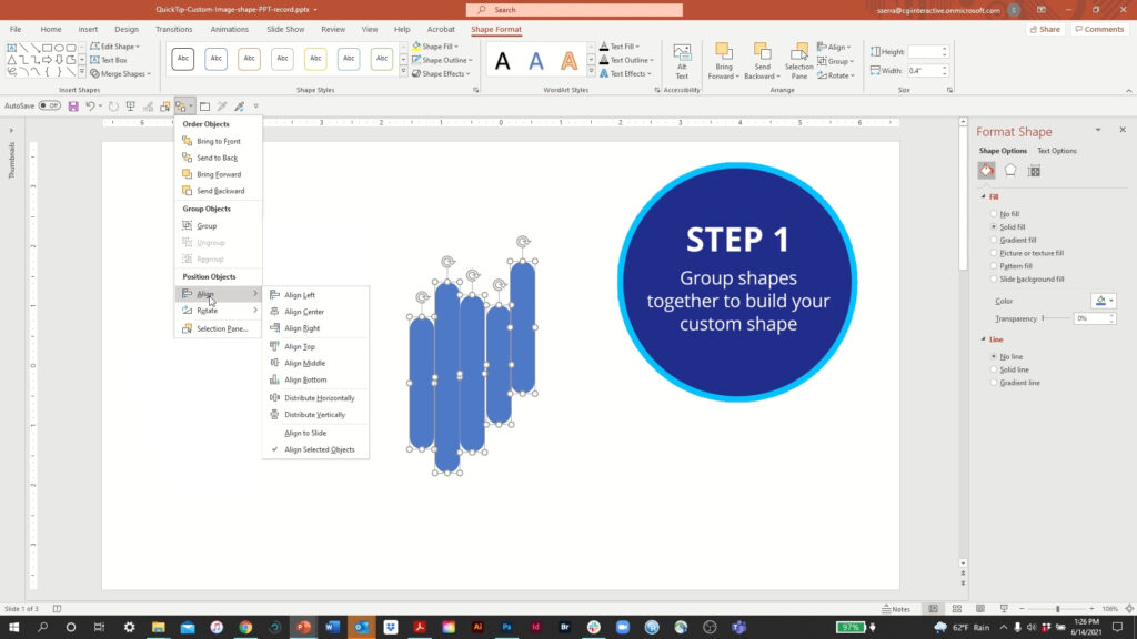 PPT: Custom Image Shape - CGI Interactive